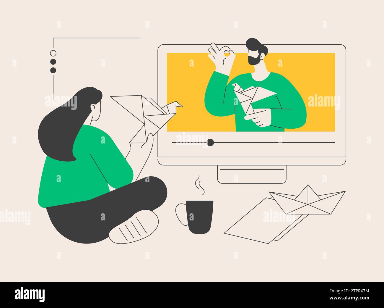 How-to videos abstract concept vector illustration Stock Vector Image ...