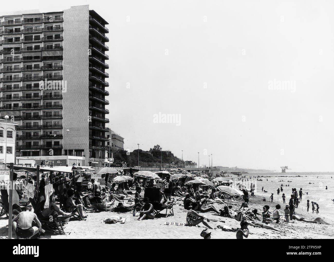 Marbella beach 60s hi-res stock photography and images - Alamy