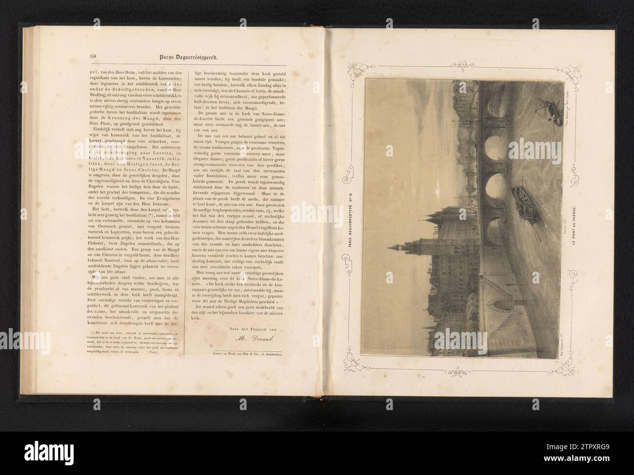 Pont au Change, Frédéric Sorrieu, after anonymous, 1839 - in or before ...