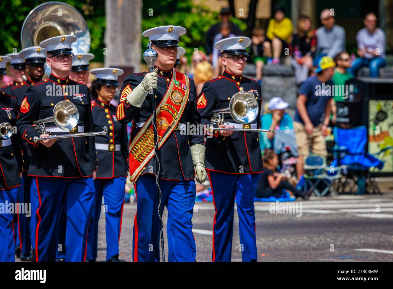 Portland, Oregon, USA - June 10, 2023: Third Marine Aircraft Wing ...