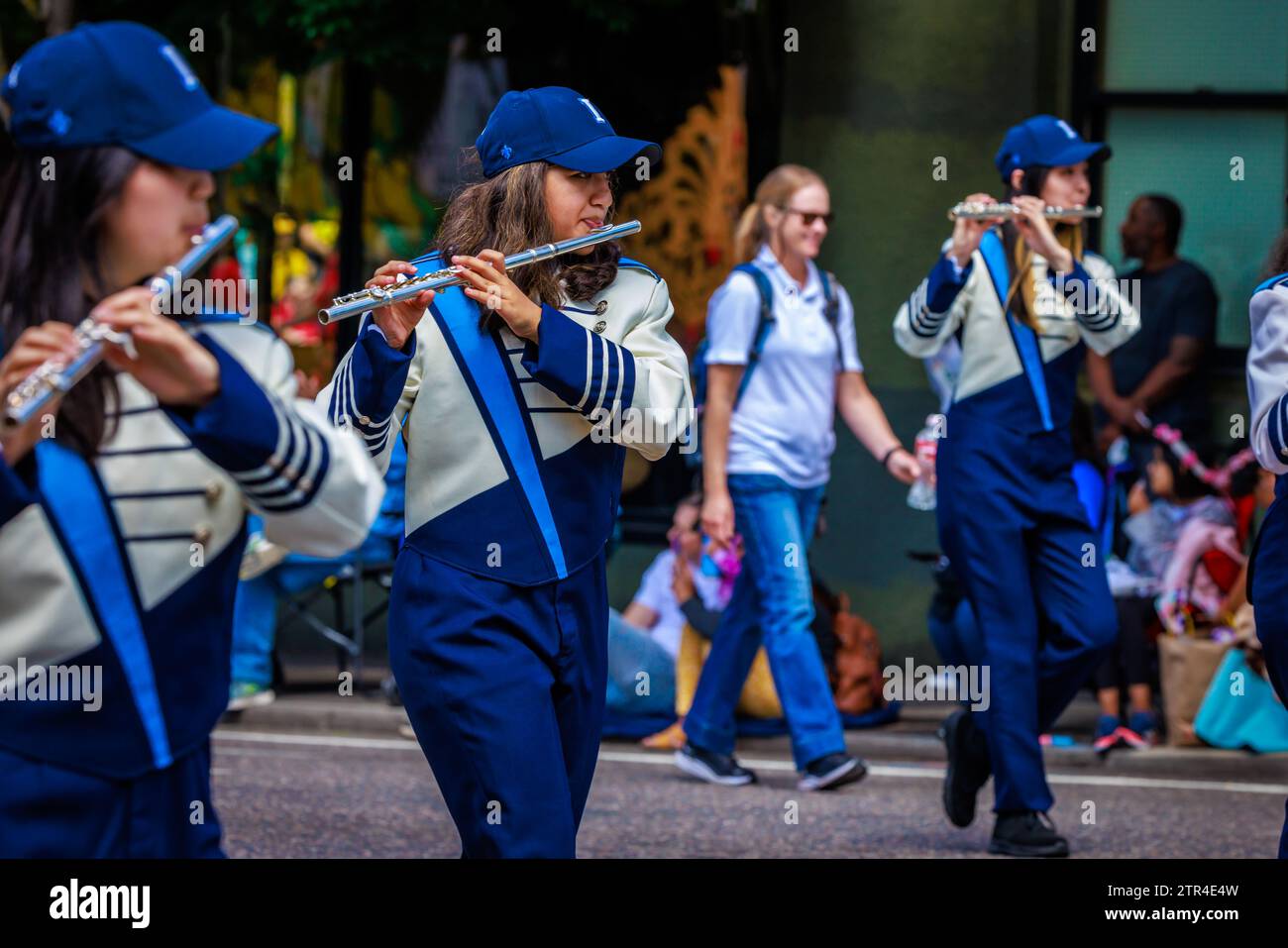 Portland, Oregon, USA - June 10, 2023: Interlake High School Marching ...