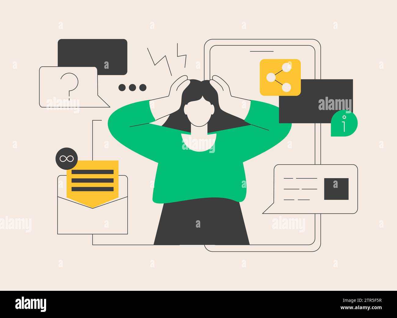 Fomo fear of missing out Stock Vector Images - Alamy