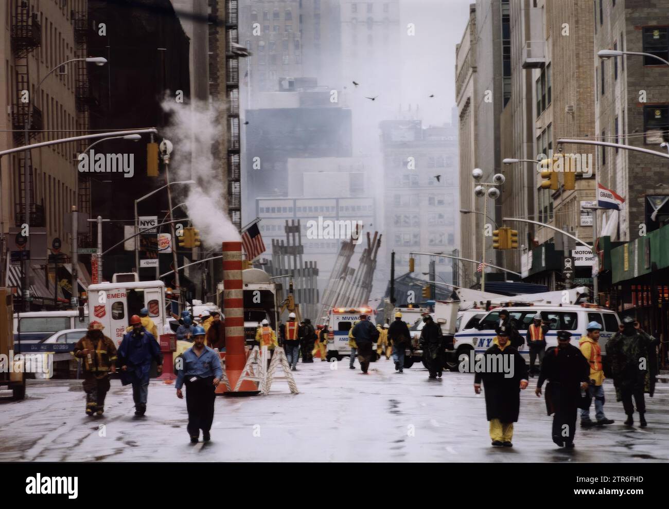 09/13/2001. New York...14..9..01...World Trade Center Attack...Photo ...