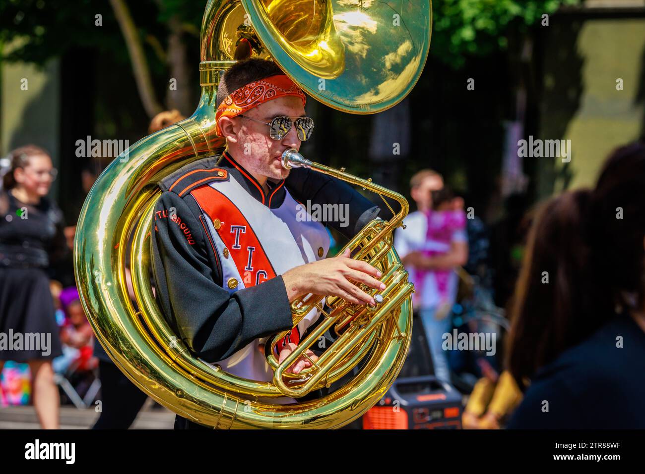 Portland, Oregon, USA - June 10, 2023: Battle Ground High School ...