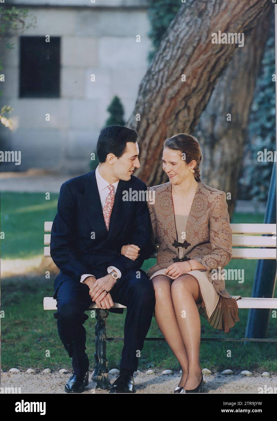 11/25/1994. Her Royal Highness Infanta Elena Became the Fiancee of ...