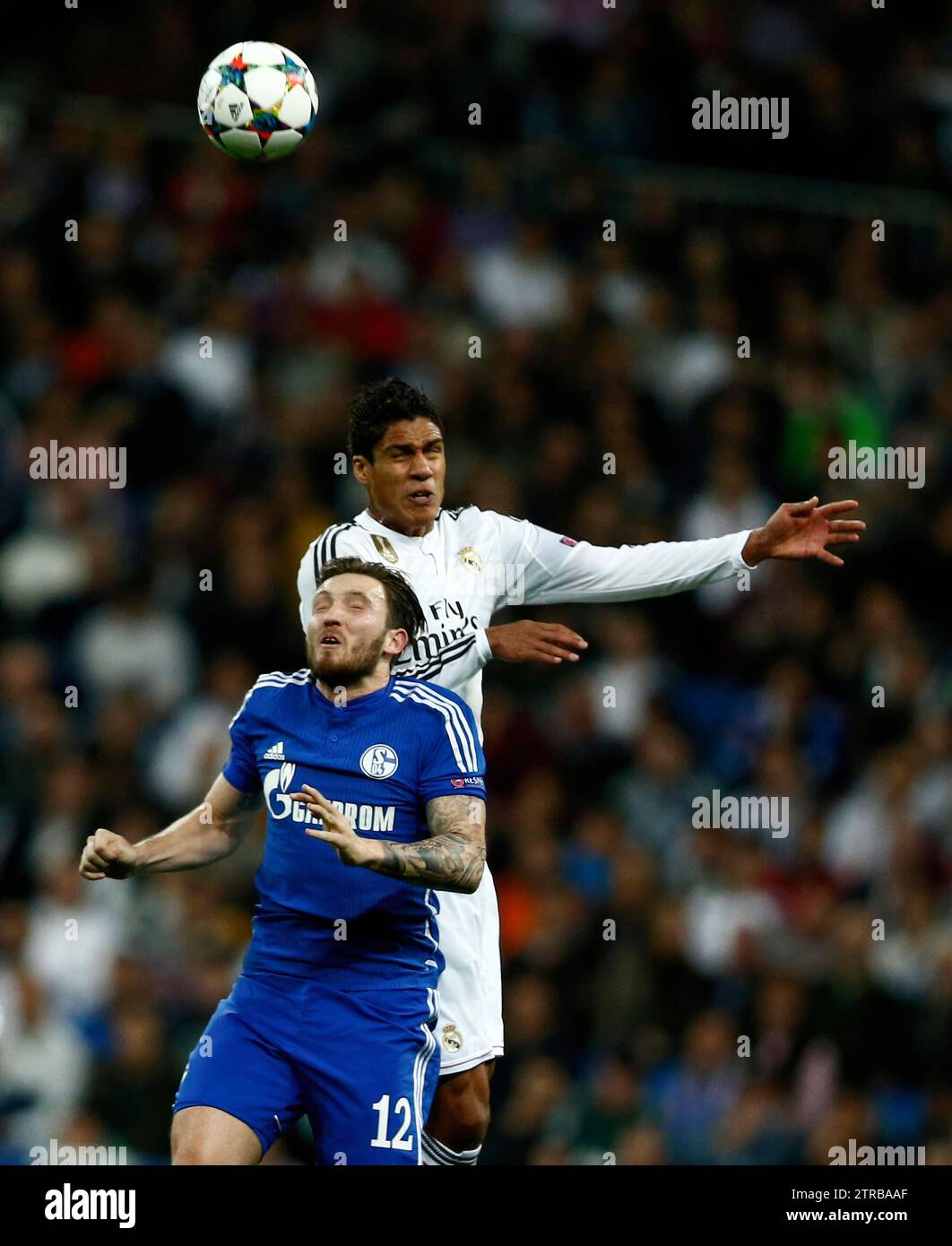 Madrid, 03/10/2015. Varane during the Champions League match against ...