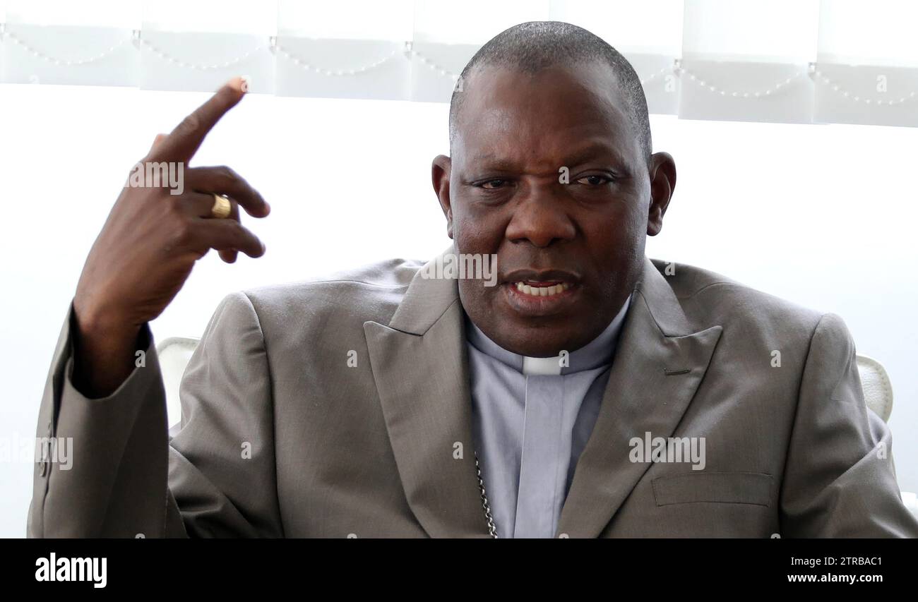 Madrid, 04/14/2015. Interview with Oliver Dashe Doeme, bishop in ...