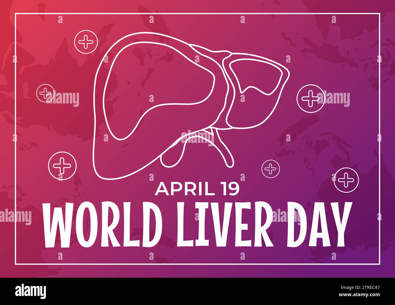 World Liver Day Vector Illustration on April 19th to Raise Global ...