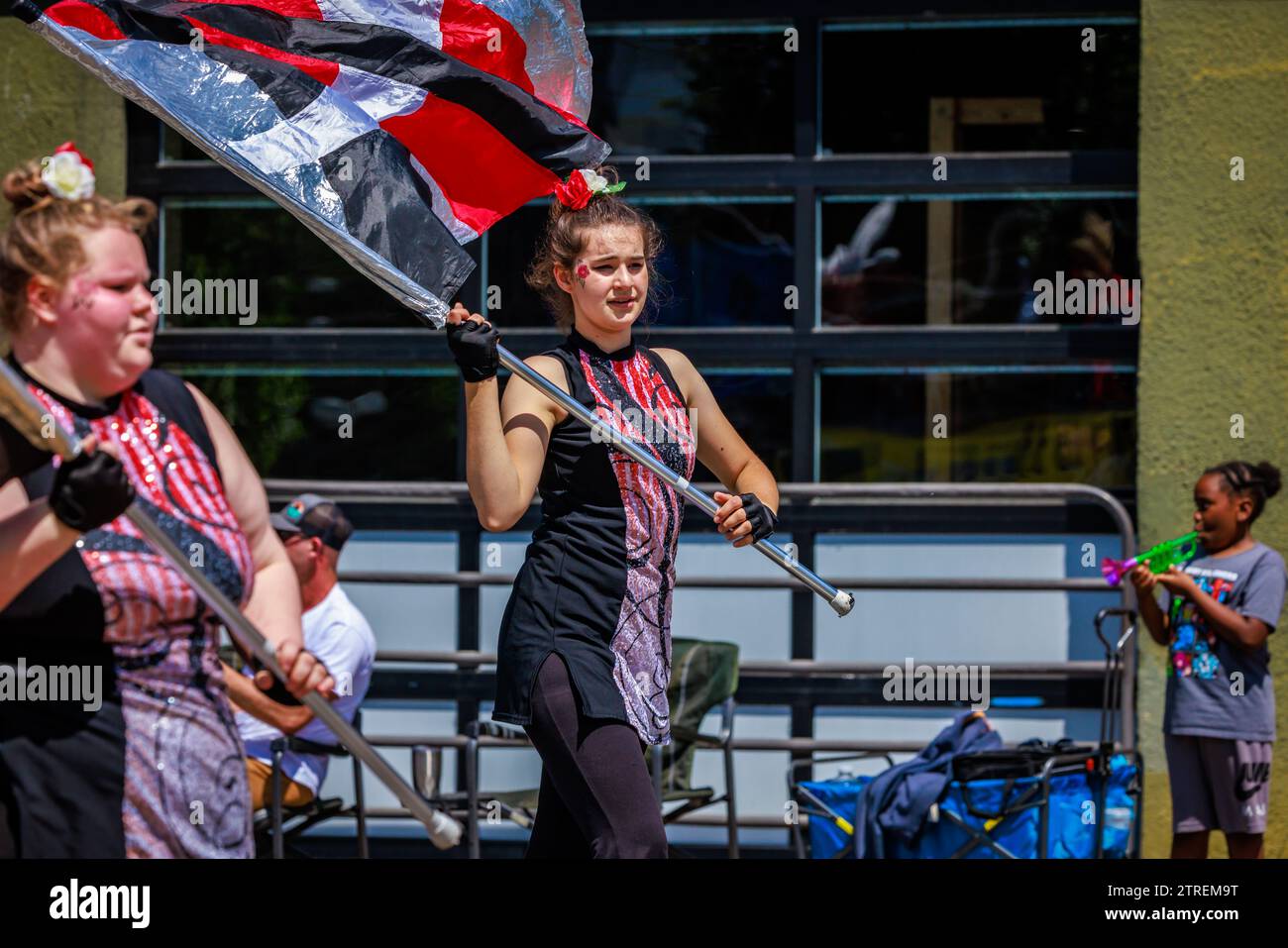 Portland, Oregon, USA - June 10, 2023: Oregon City High School Marching ...