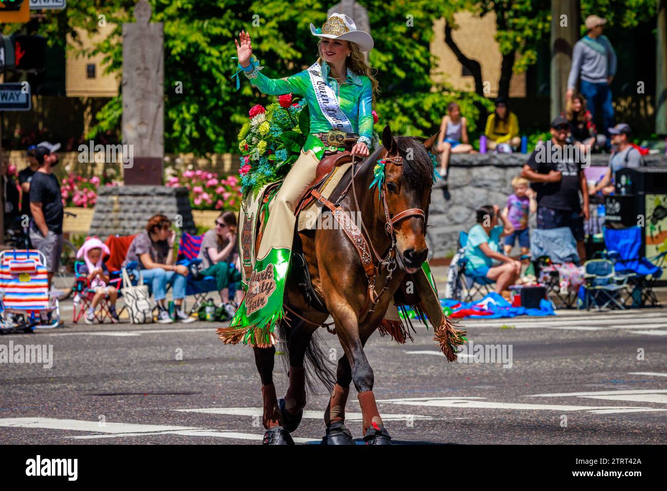 Portland, Oregon, USA - June 10, 2023: Clark County Fair Court in the ...