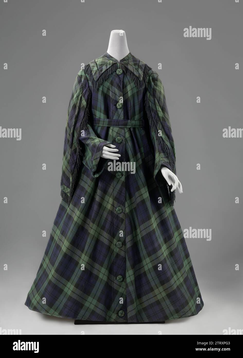 Black Watch tartan coat, anonymous, c. 1870 Wool cloak with Scottish ...