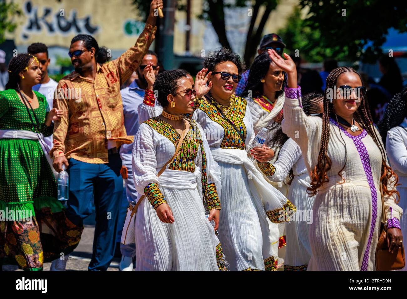 Portland, Oregon, USA - June 10, 2023: Tigray Community of Oregon in ...