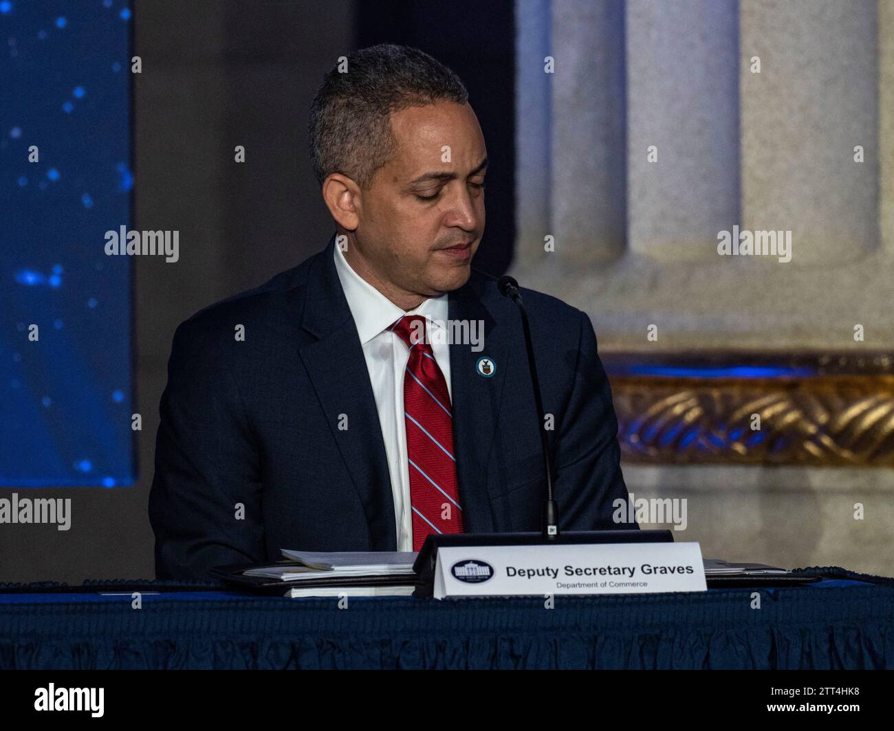 Washington, Alabama, USA. 20th Dec, 2023. Department of Commerce Deputy ...