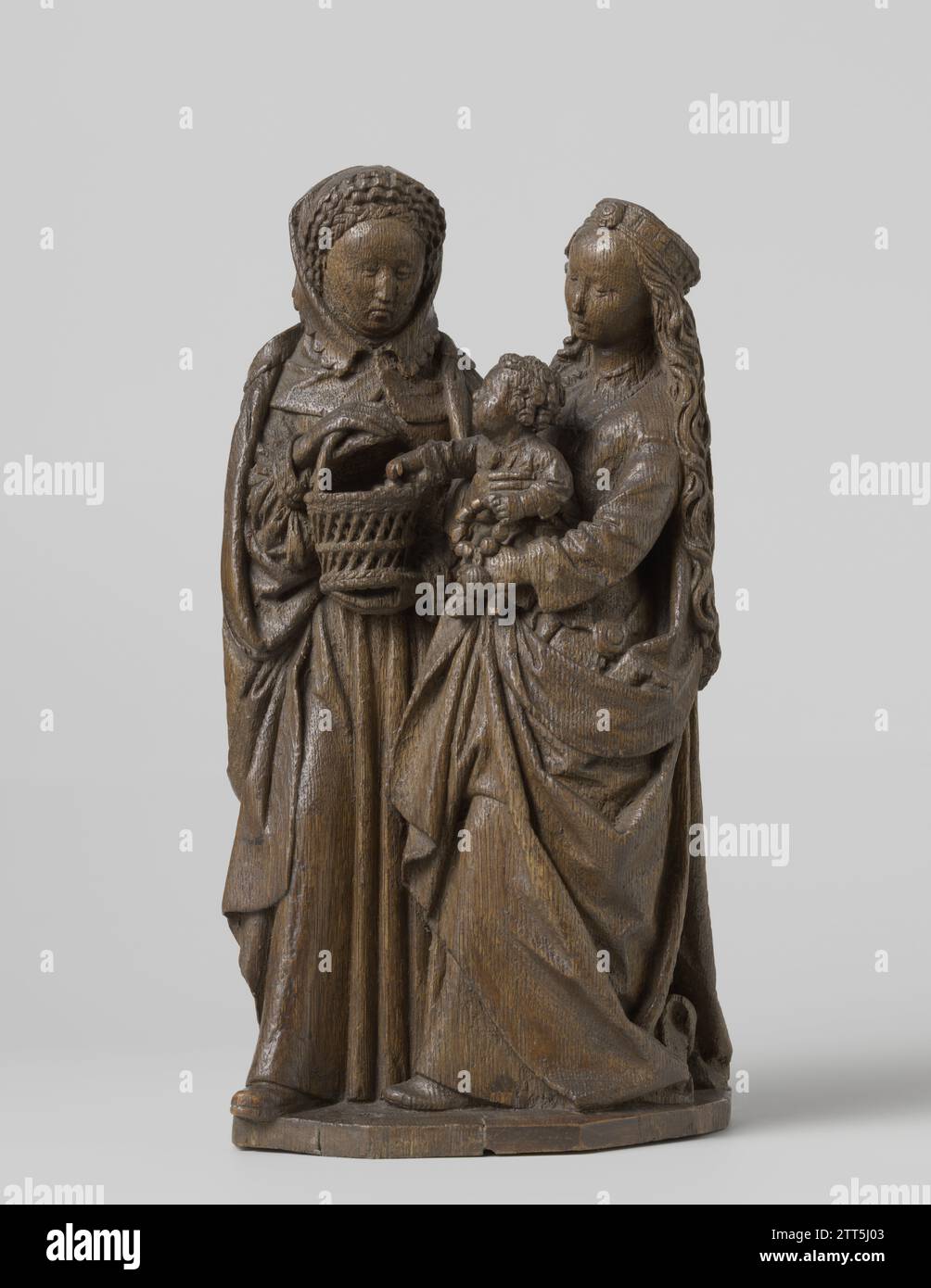The Virgin and Child with St Anne, c. 1500 Maria and Anna stand on a ...