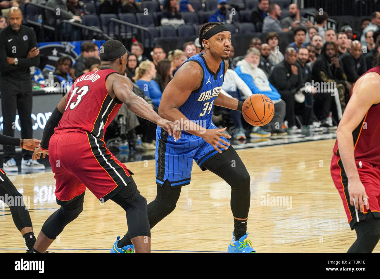 Orlando, Florida, USA, December 20, 2023, Orlando Magic center Wendell ...