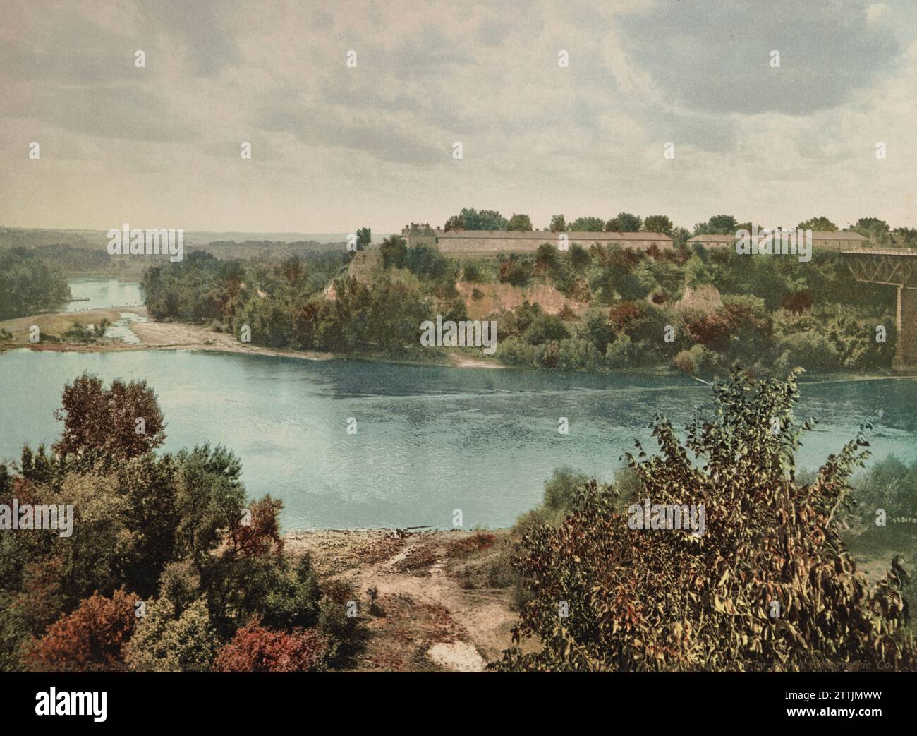 Fort Snelling, Minnesota 1898 Stock Photo - Alamy