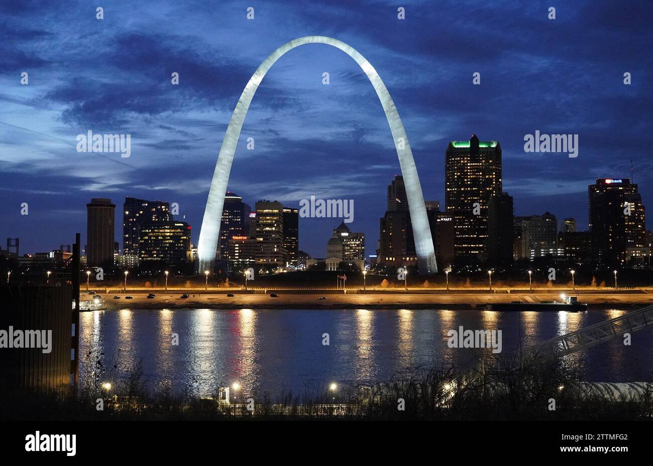 East St. Louis, United States. 20th Dec, 2023. After a month of being ...