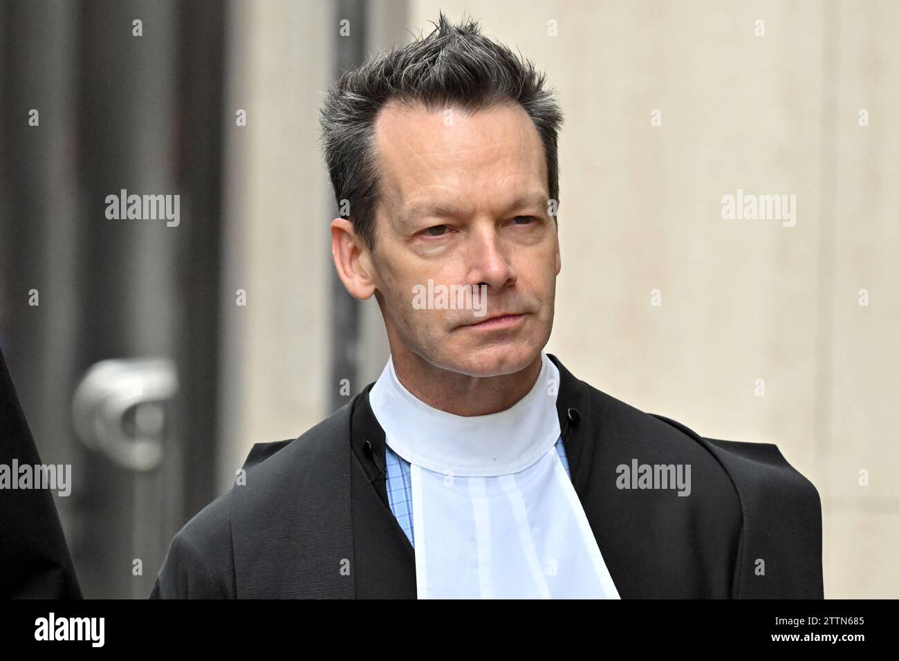Sydney, Australia. 21st Dec, 2023. Network Ten's barrister Matt Collins ...