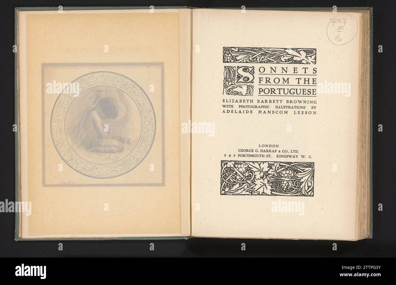 Sonnets from the Portuguese, Elizabeth Barrett Browning, c. 1916 London ...