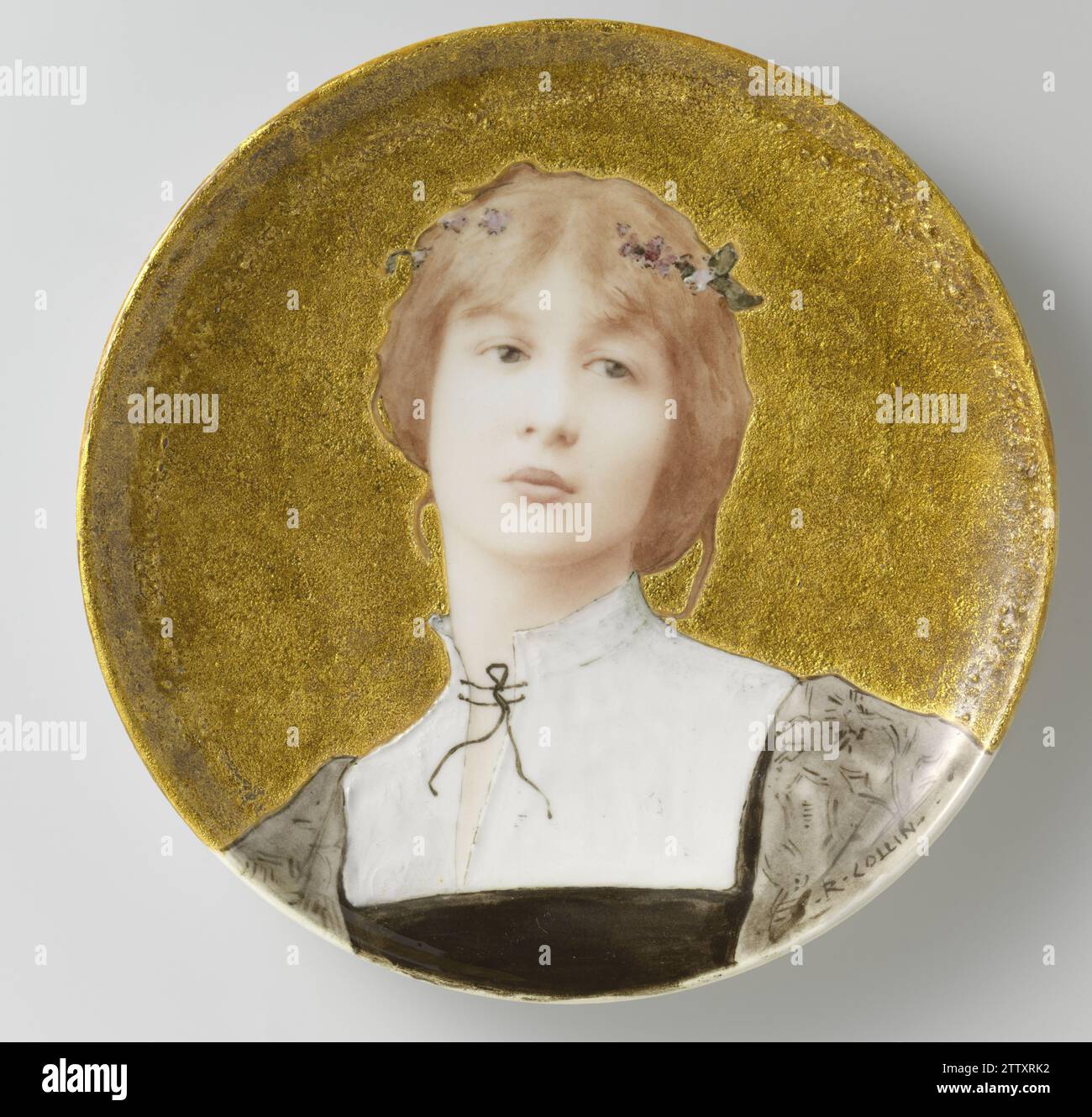 Decorative plate, Théodore Deck, c. 1878 - c. 1885 FaaMence wall plate ...