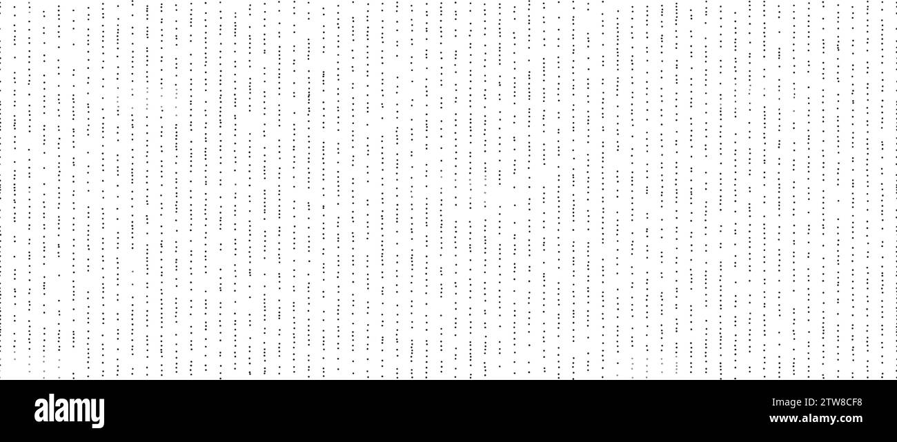 Dotted lines seamless pattern. Black and white stippled background ...