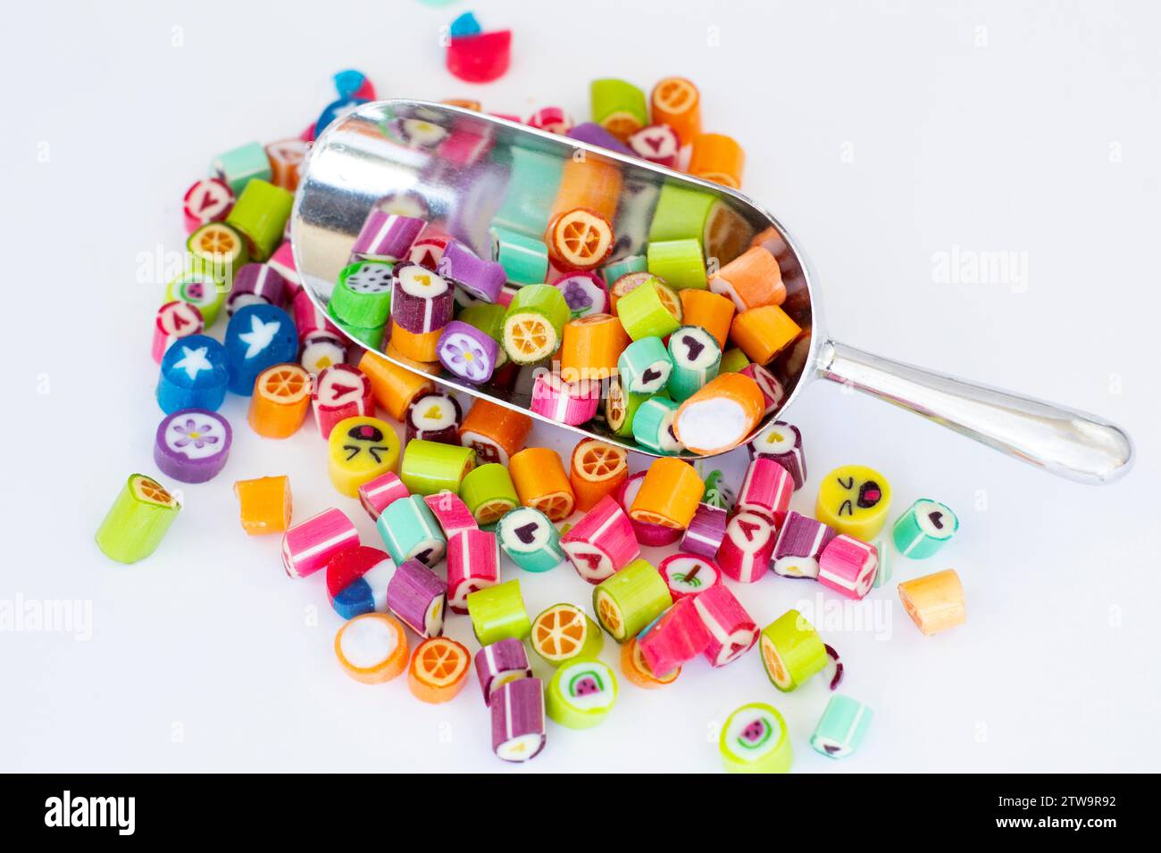 Blue sour candy hi-res stock photography and images - Alamy