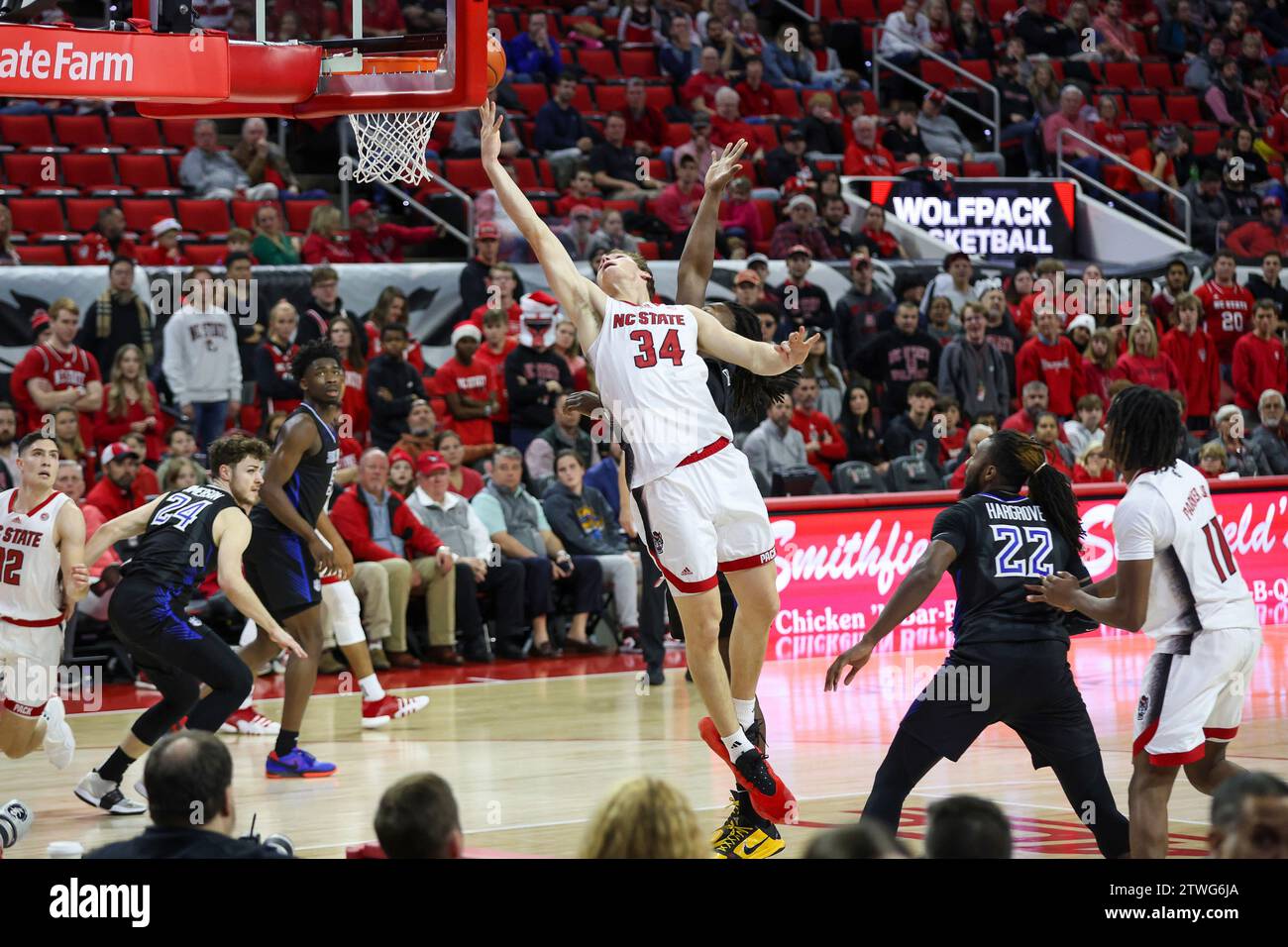 RALEIGH, NC - DECEMBER 20: North Carolina State Wolfpack forward Ben ...