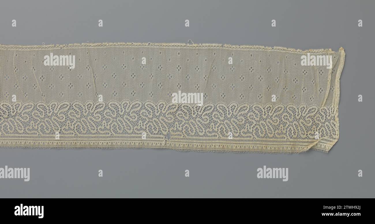 Strip of mechanical side with sluinga -plateed and deeply incised seven ...