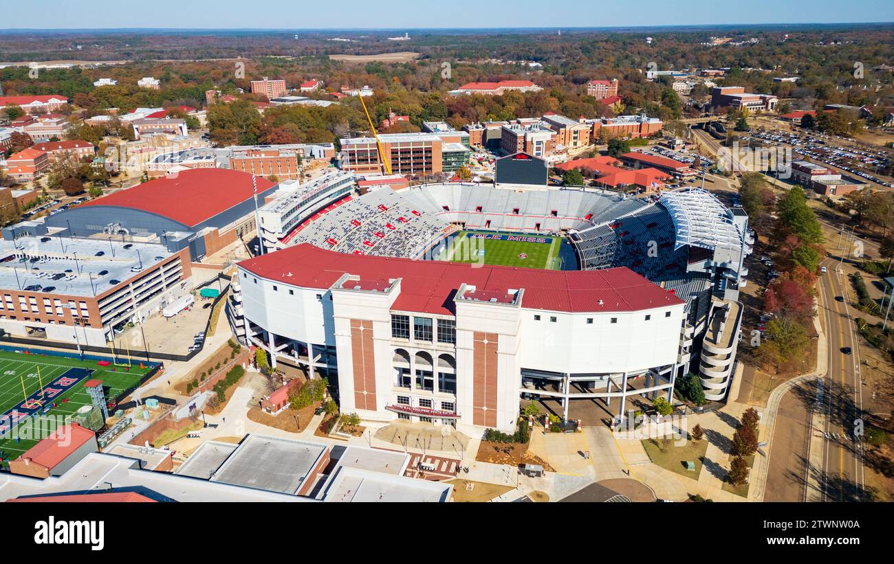 Vaught hemingway stadium university hi-res stock photography and images ...
