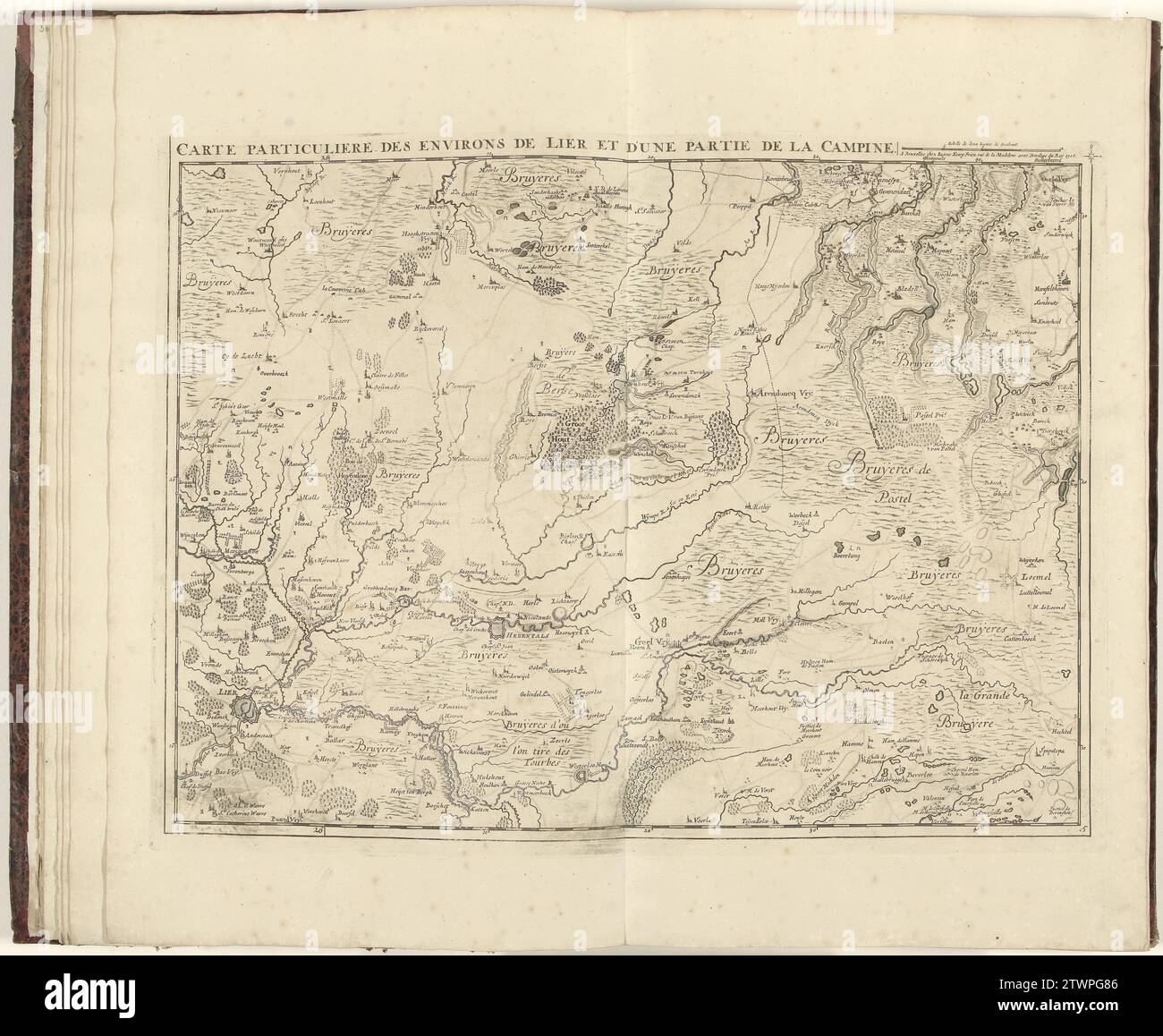 Map of the province of Antwerp, 1706, 1706 Map of the province of ...
