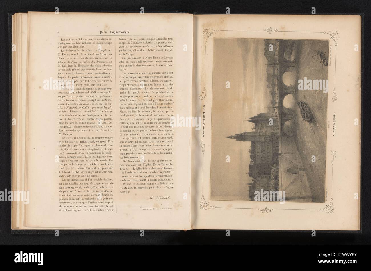 Pont au Change, Frédéric Sorrieu, after anonymous, 1839 - in or before ...