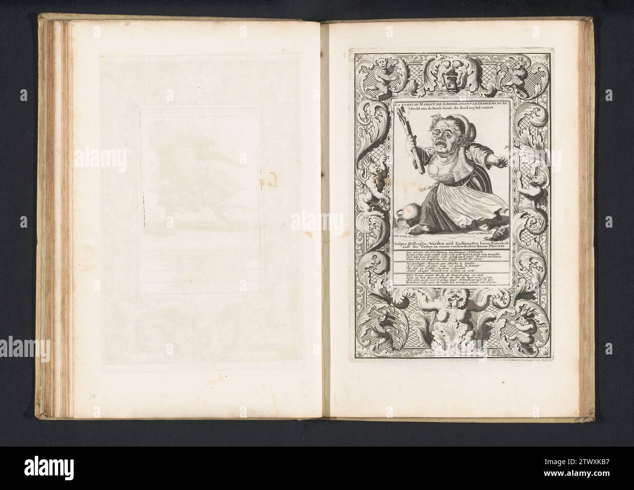 The Dwarf Boose Griet as Waardin, 1720, 1716 - 1720 The Dwarf Boose ...