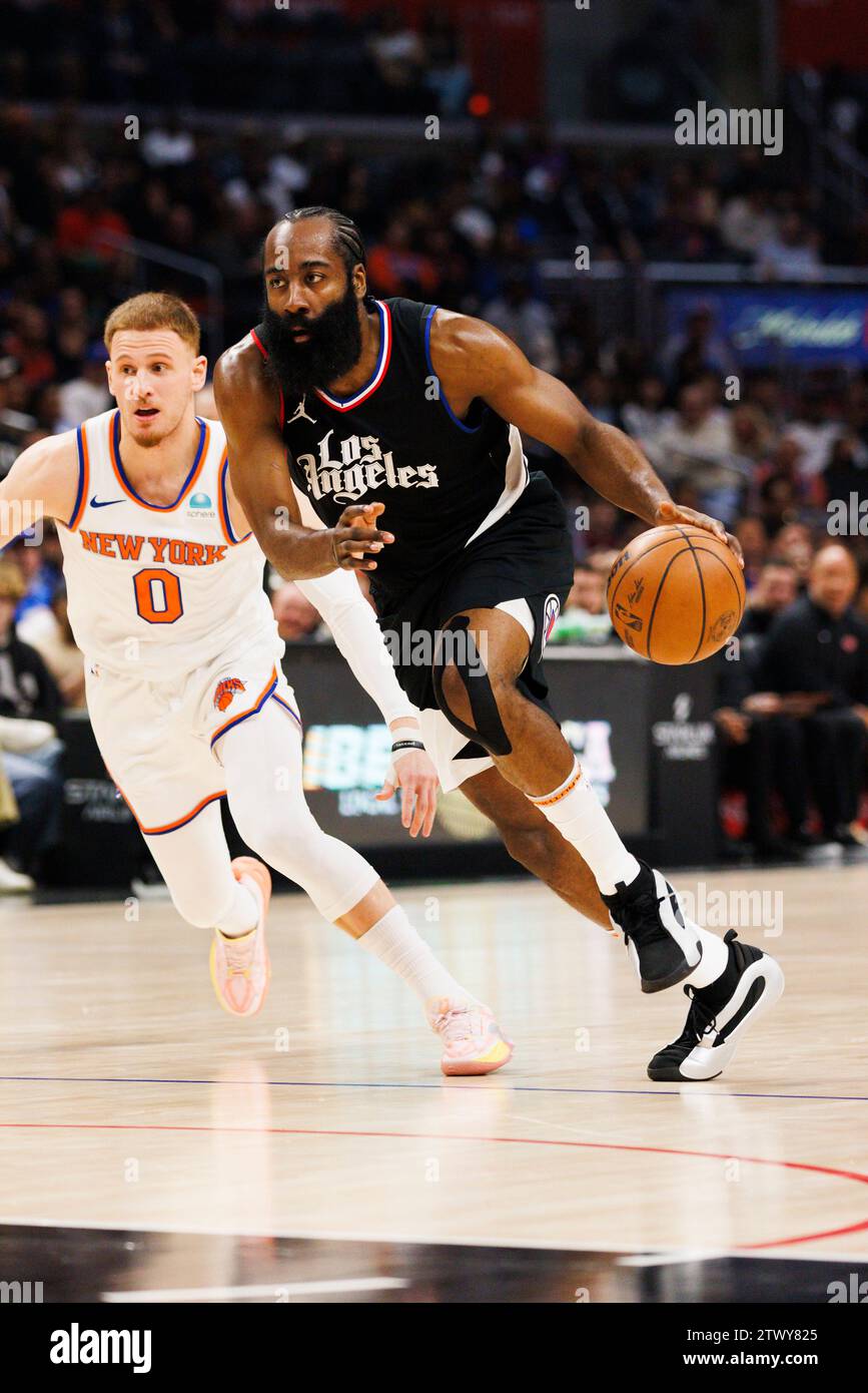 LOS ANGELES, CA - DECEMBER 16: LA Clippers guard James Harden (1 ...