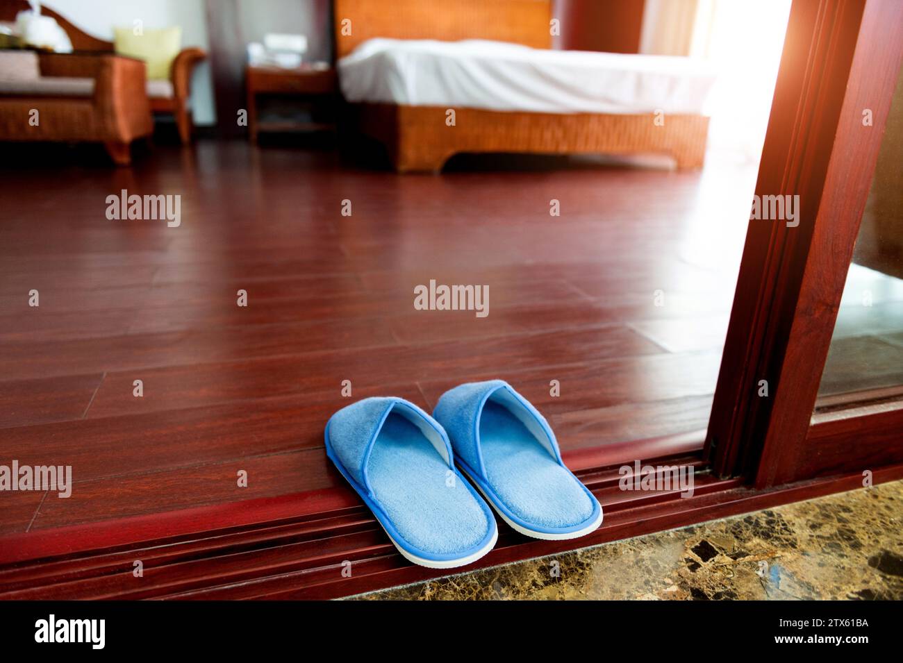 Hospitality slippers hi-res stock photography and images - Alamy
