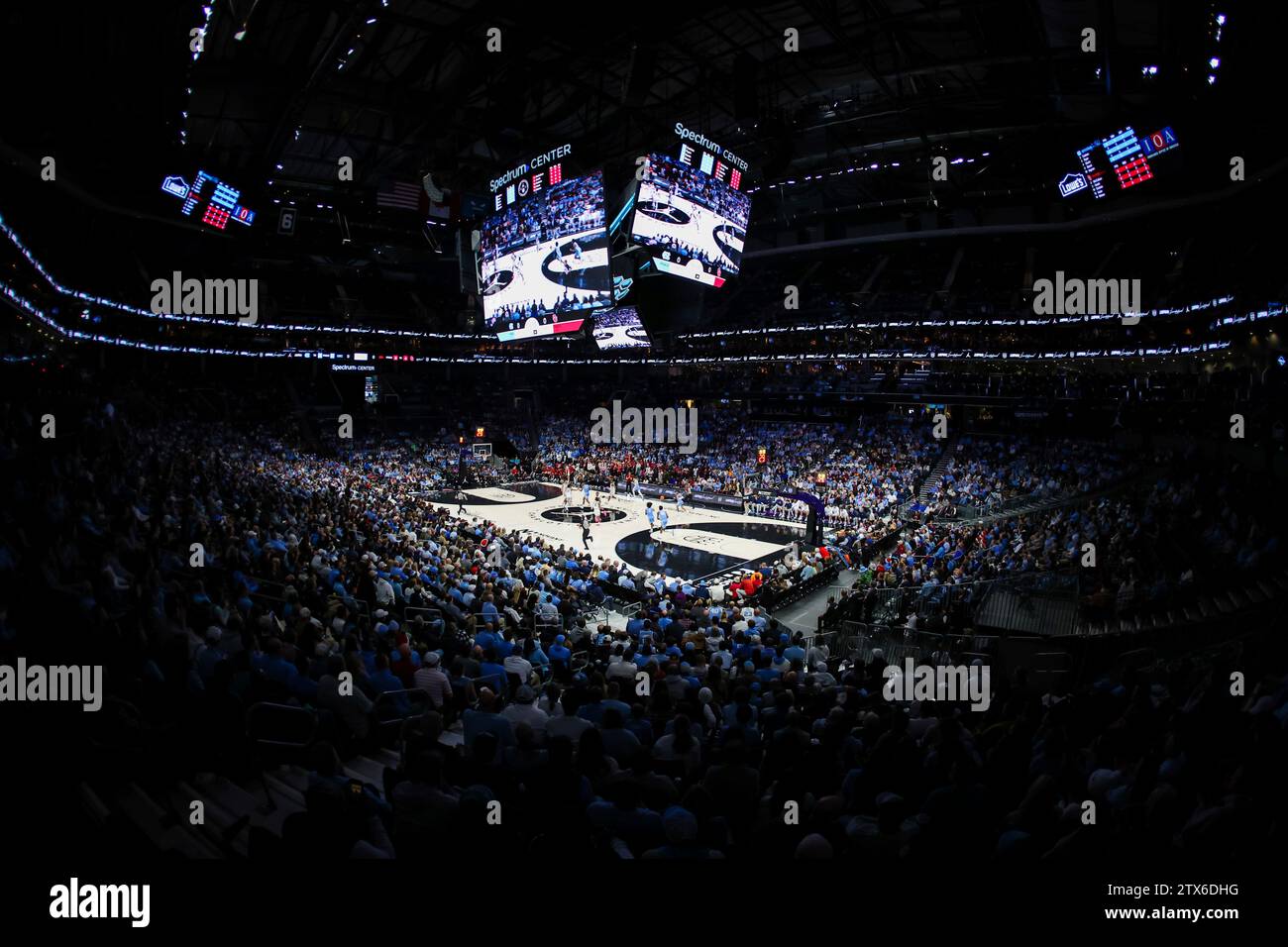 CHARLOTTE, NC - DECEMBER 20: Fans fill the stands during the Jumpman ...