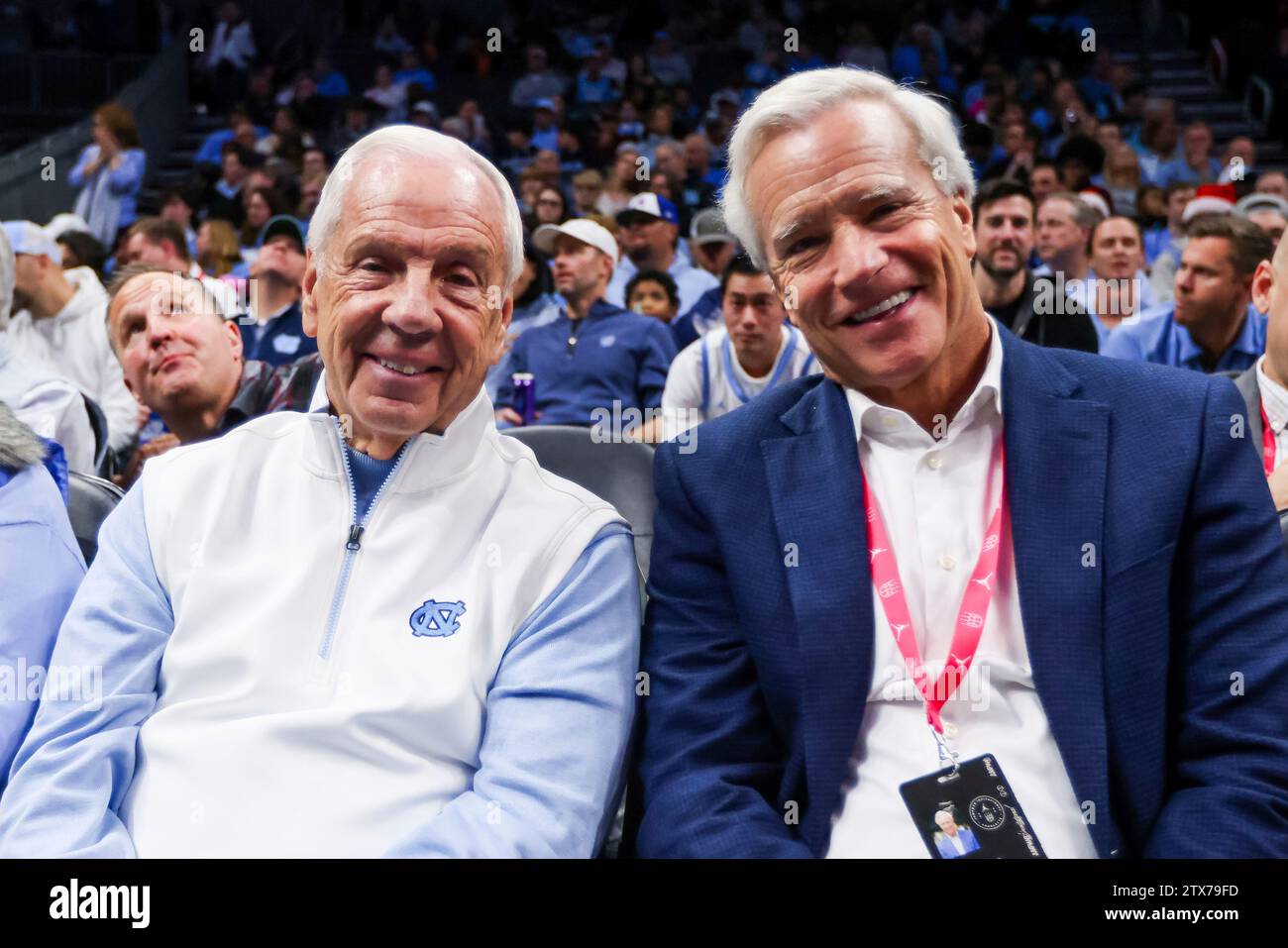CHARLOTTE, NC - DECEMBER 20: Former North Carolina Tar Heels Head Coach ...