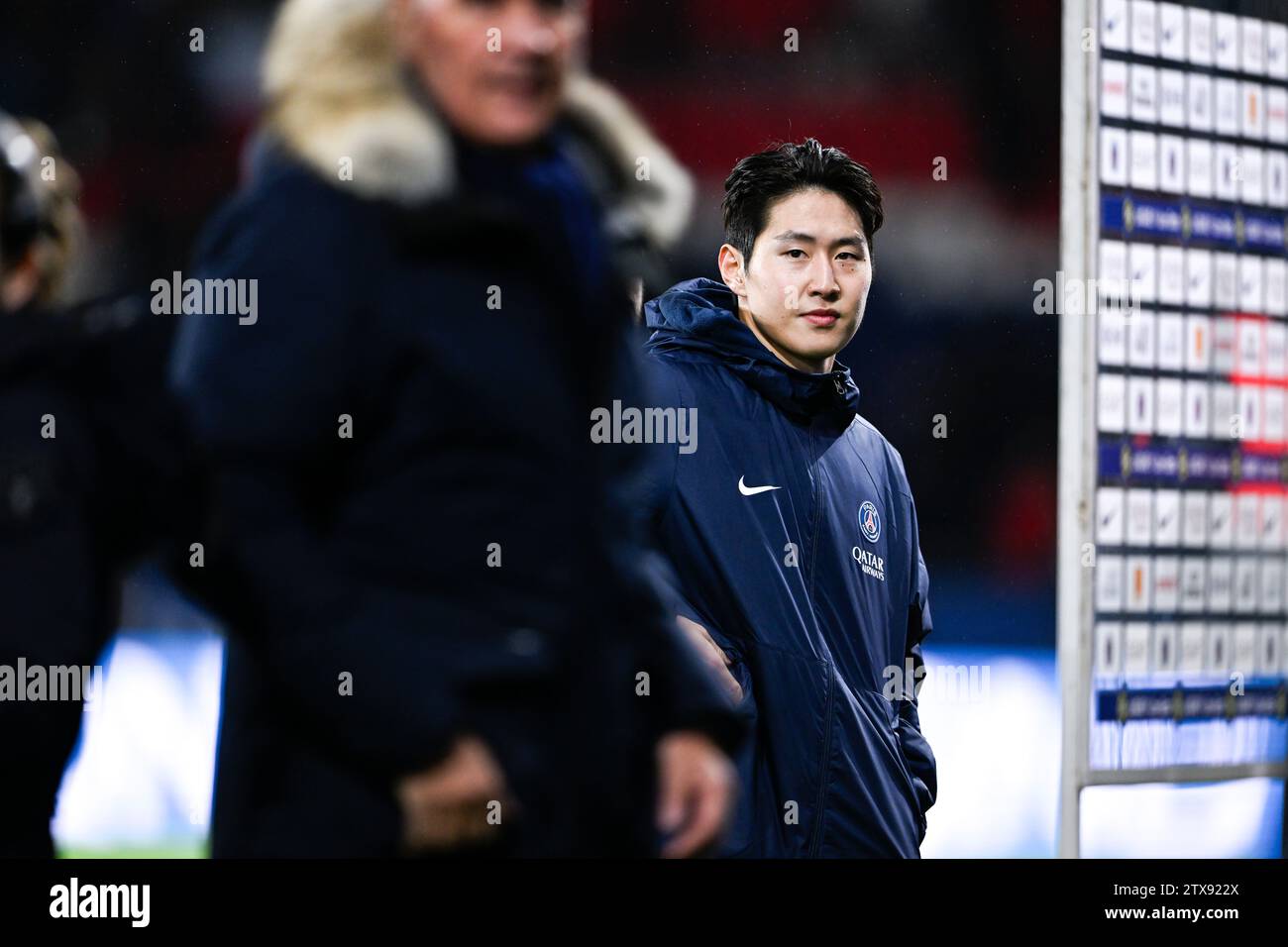 Paris, France. 20th Dec, 2023. Korean player Lee Kang-in during the ...