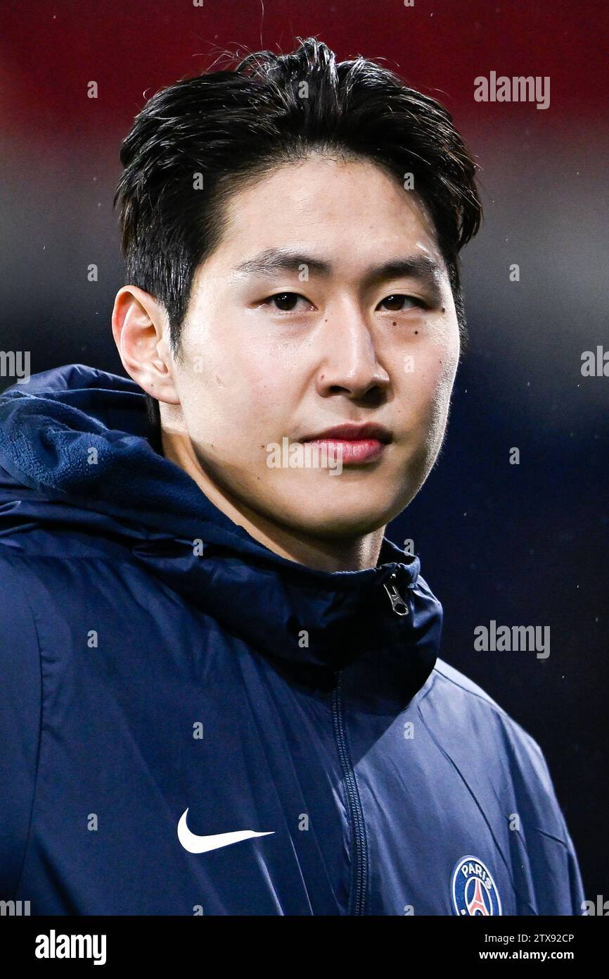Paris, France. 20th Dec, 2023. Korean player Lee Kang-in during the ...