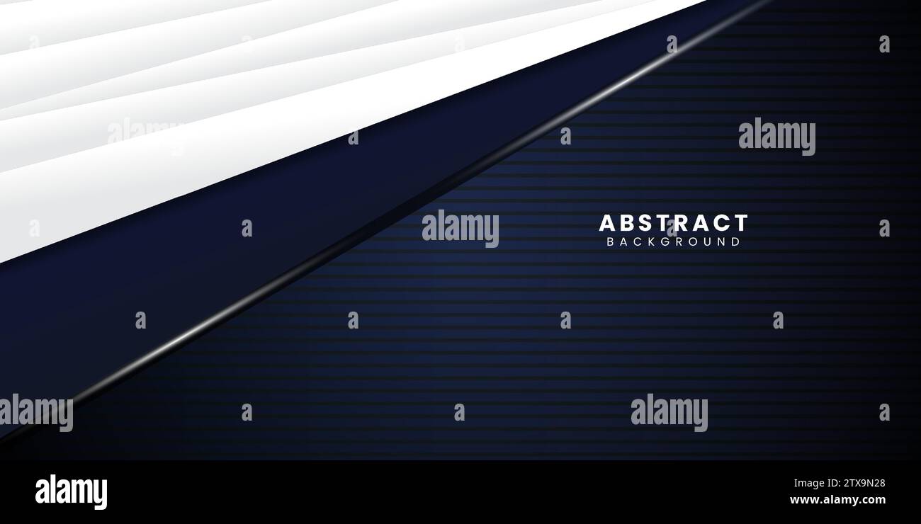 Modern Dark Blue and White background vector Stock Vector Image & Art ...