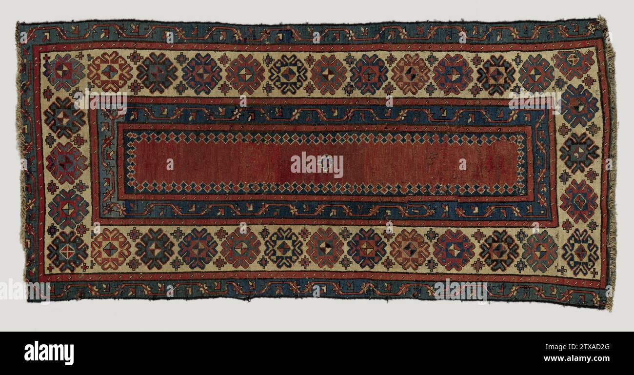 Eastern carpet, anonymous, c. 1850 - c. 1900 Eastern carpet. Midfield ...