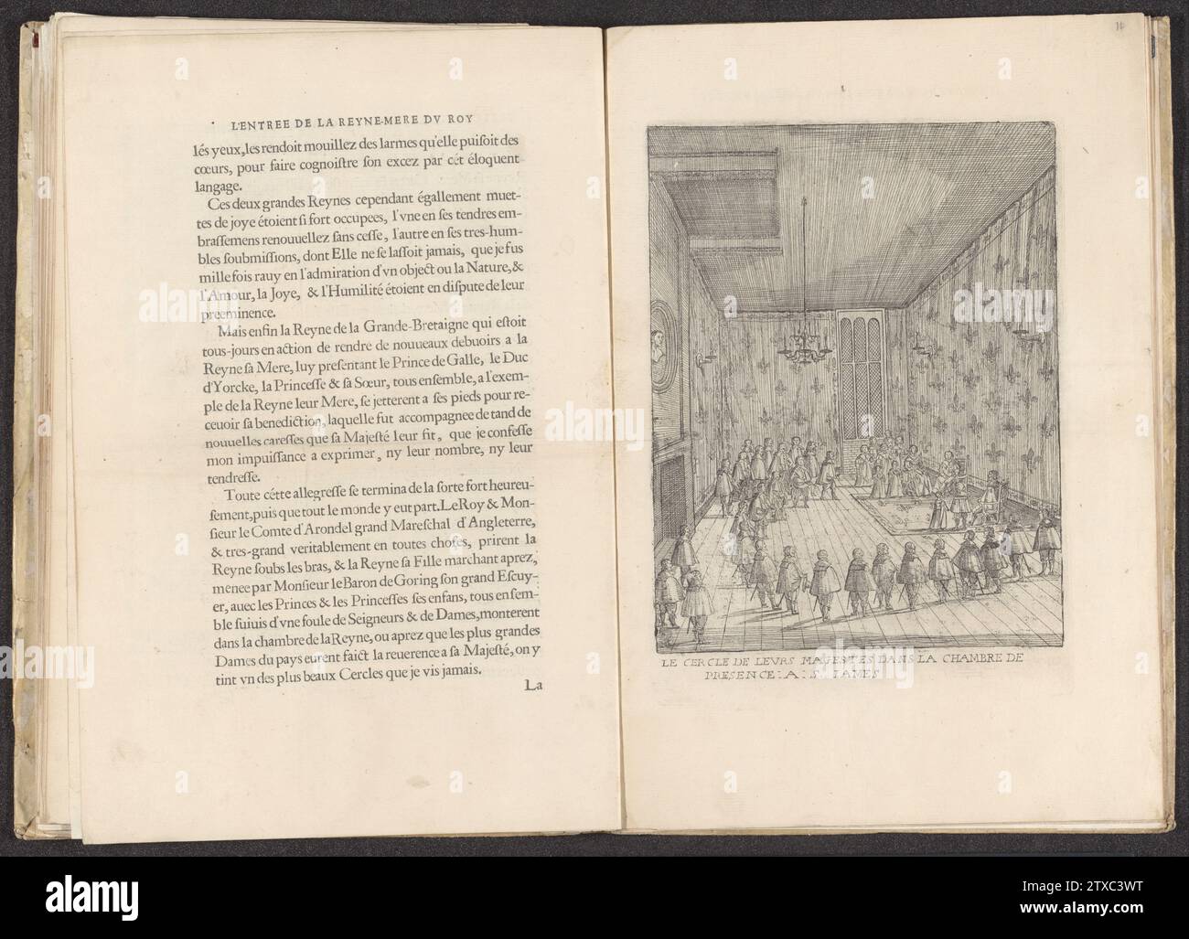 Karel I, Henrietta Maria and Maria de 'Medici in St James' Palace, 1639 ...