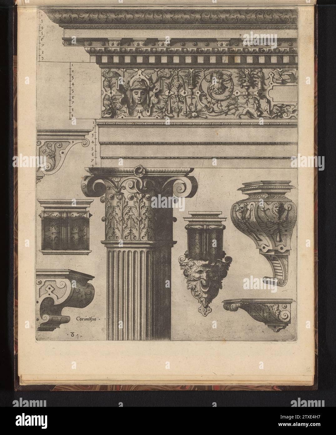 Corinthian main frame with six consoles, 1565 Corinthian main frame ...