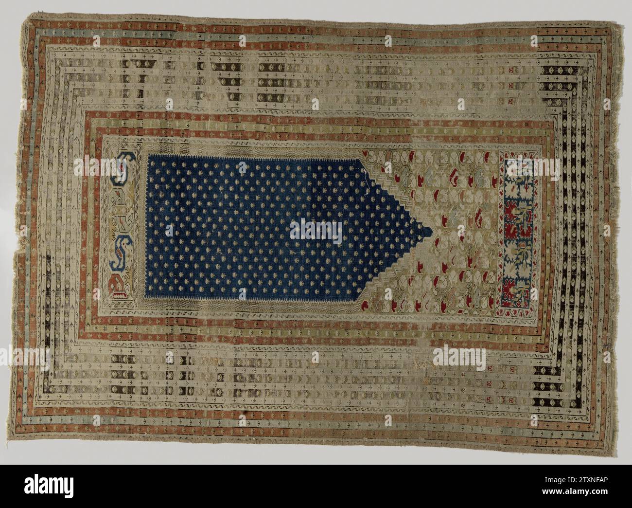 Oriental carpet, Anonymous, 1800 - 1900 Oriental carpet, prayer rug ...