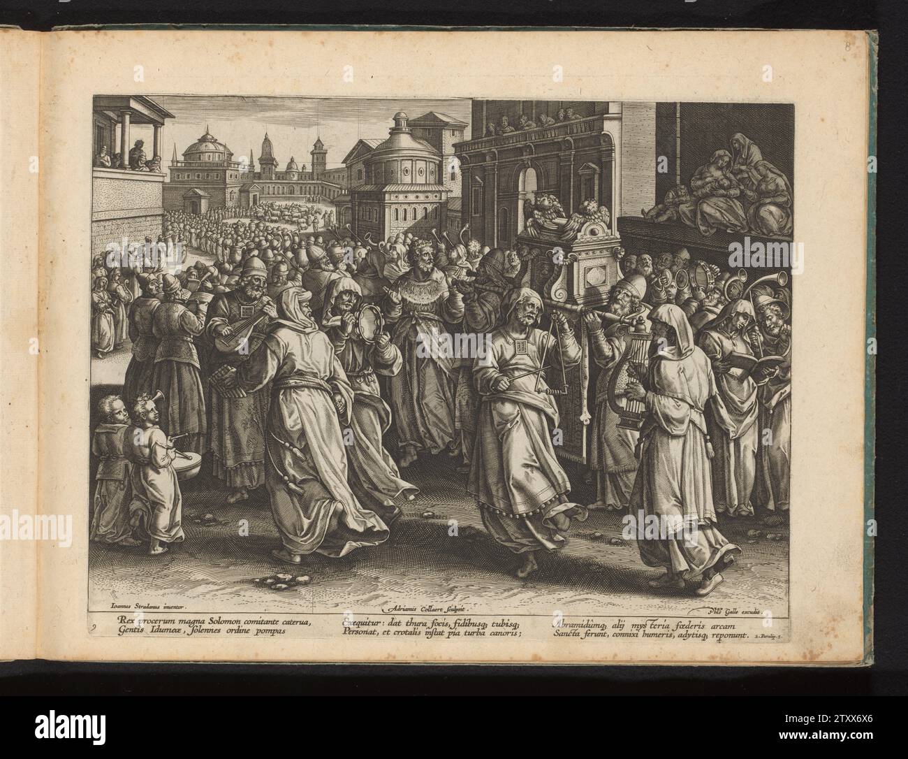 Ark des Covenant transferred to the Temple of Solomon, 1587 - 1592 The ...