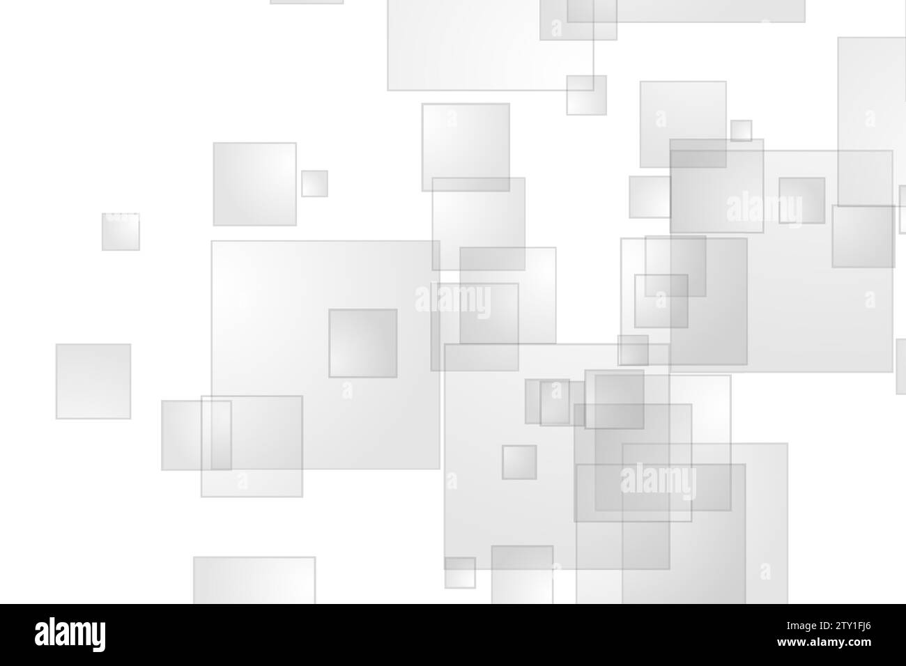 Abstract grey tech geometric glossy squares background. Vector digital ...