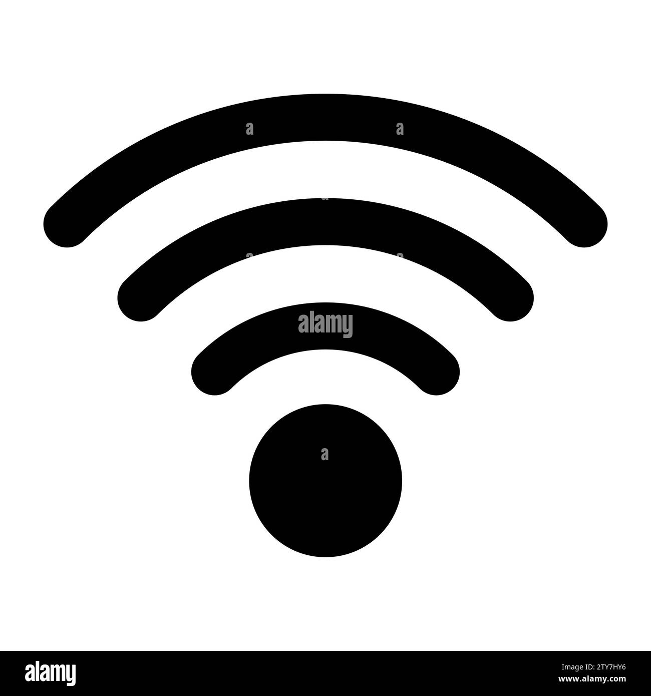 Solid wifi vector design for premium use, editable vector Stock Vector ...