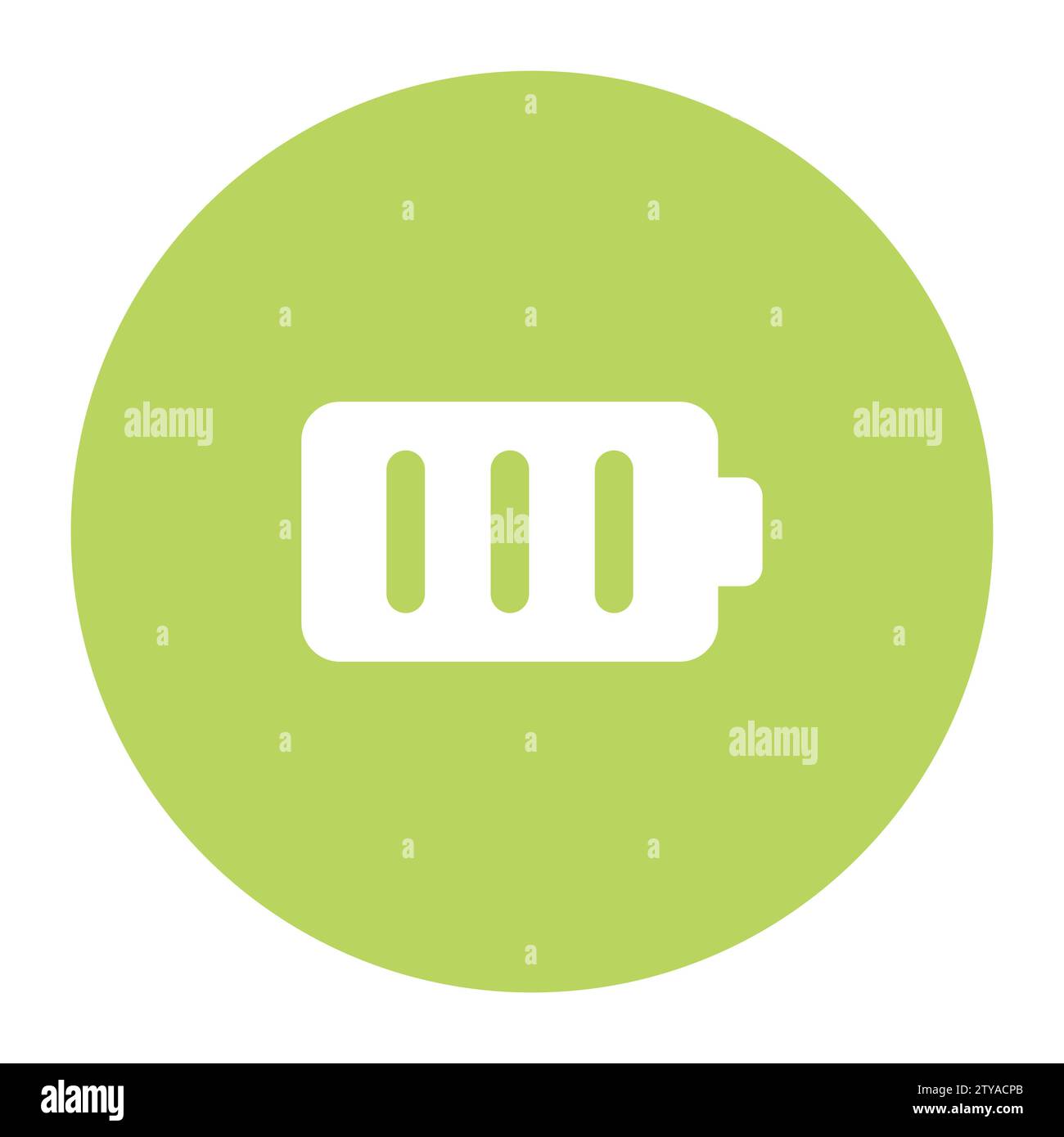 Mobile battery vector in solid style, full battery icon Stock Vector ...