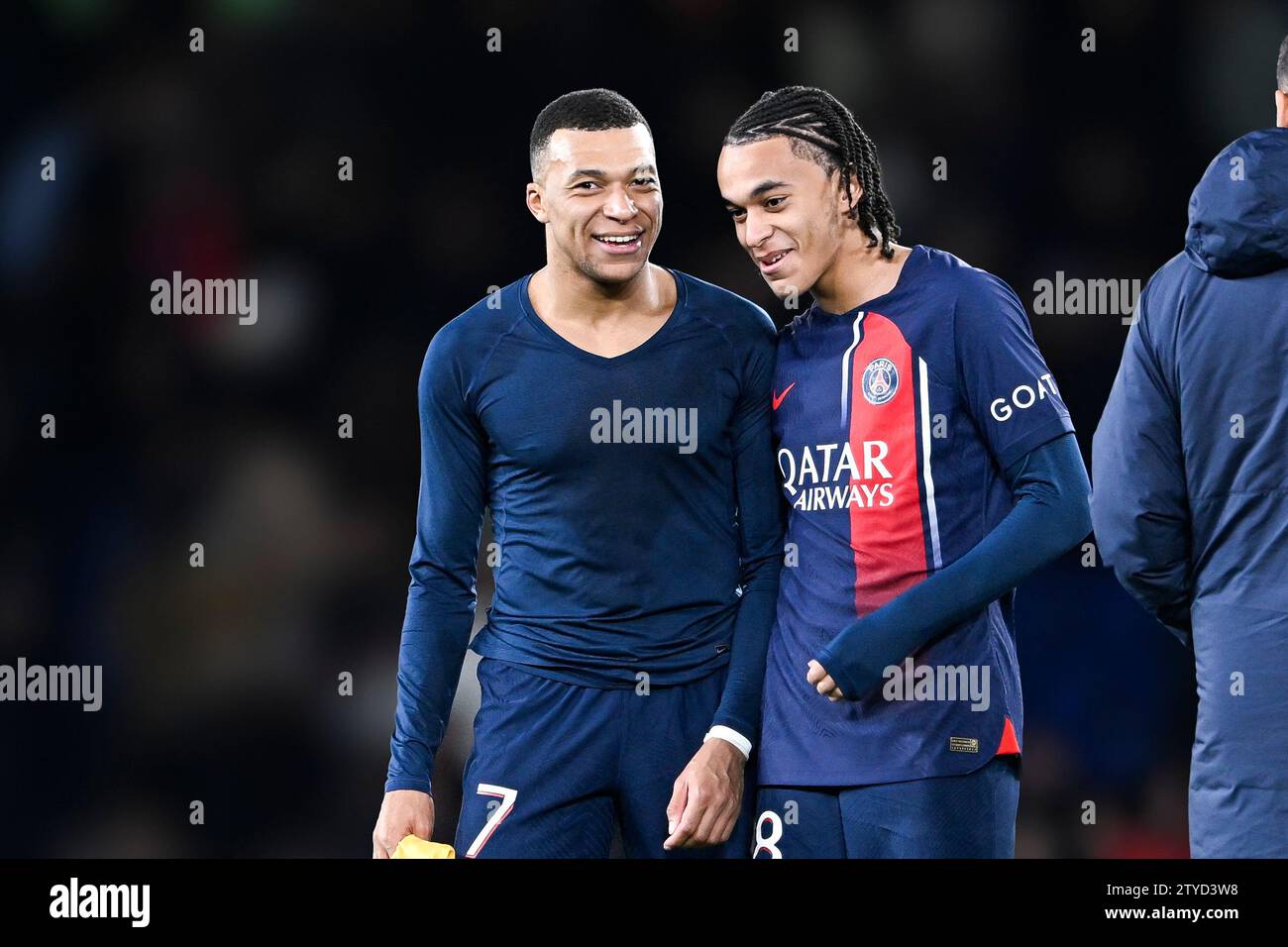 Paris, France. 20th Dec, 2023. Kylian Mbappe and his brother Ethan ...