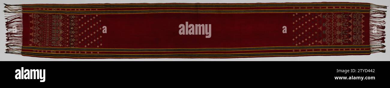 Loincloth, anonymous, 1900 - 1949 The triangular motif at the bottom is ...