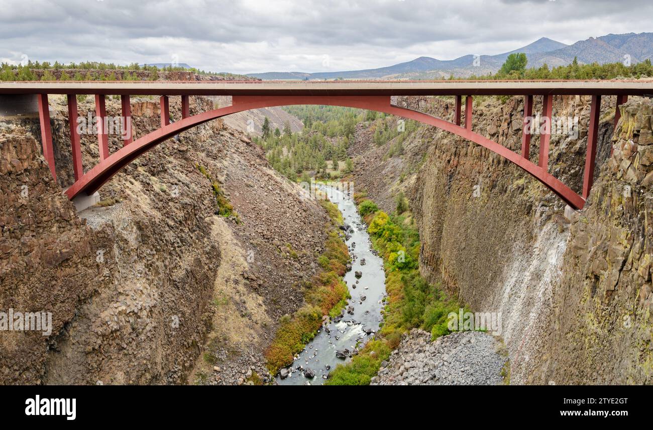 The Bridge at Peter Skene Ogden State Scenic Viewpoint, Oregon Stock ...